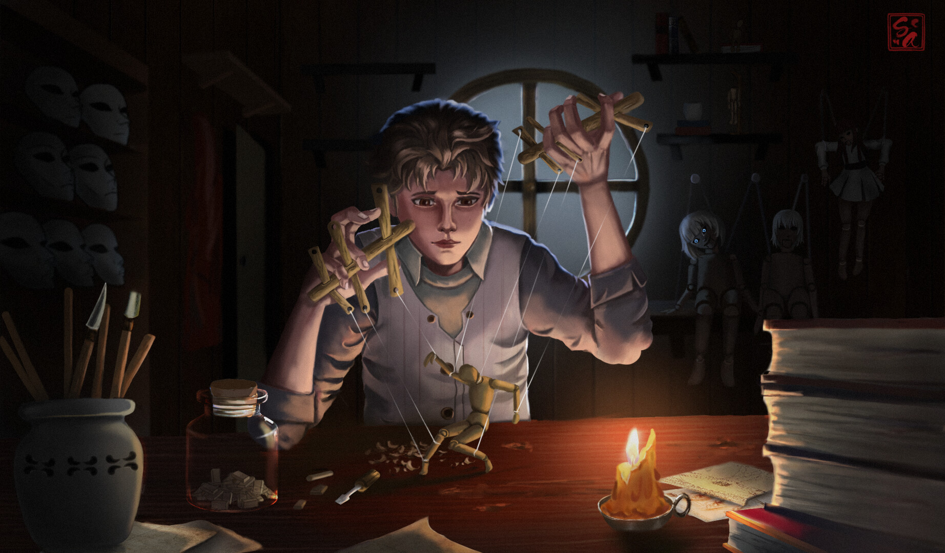 ArtStation - The puppet maker