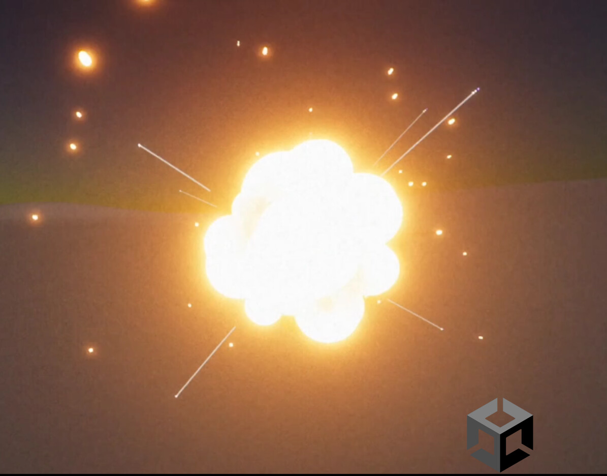 ArtStation - 3D Stylized Explosion