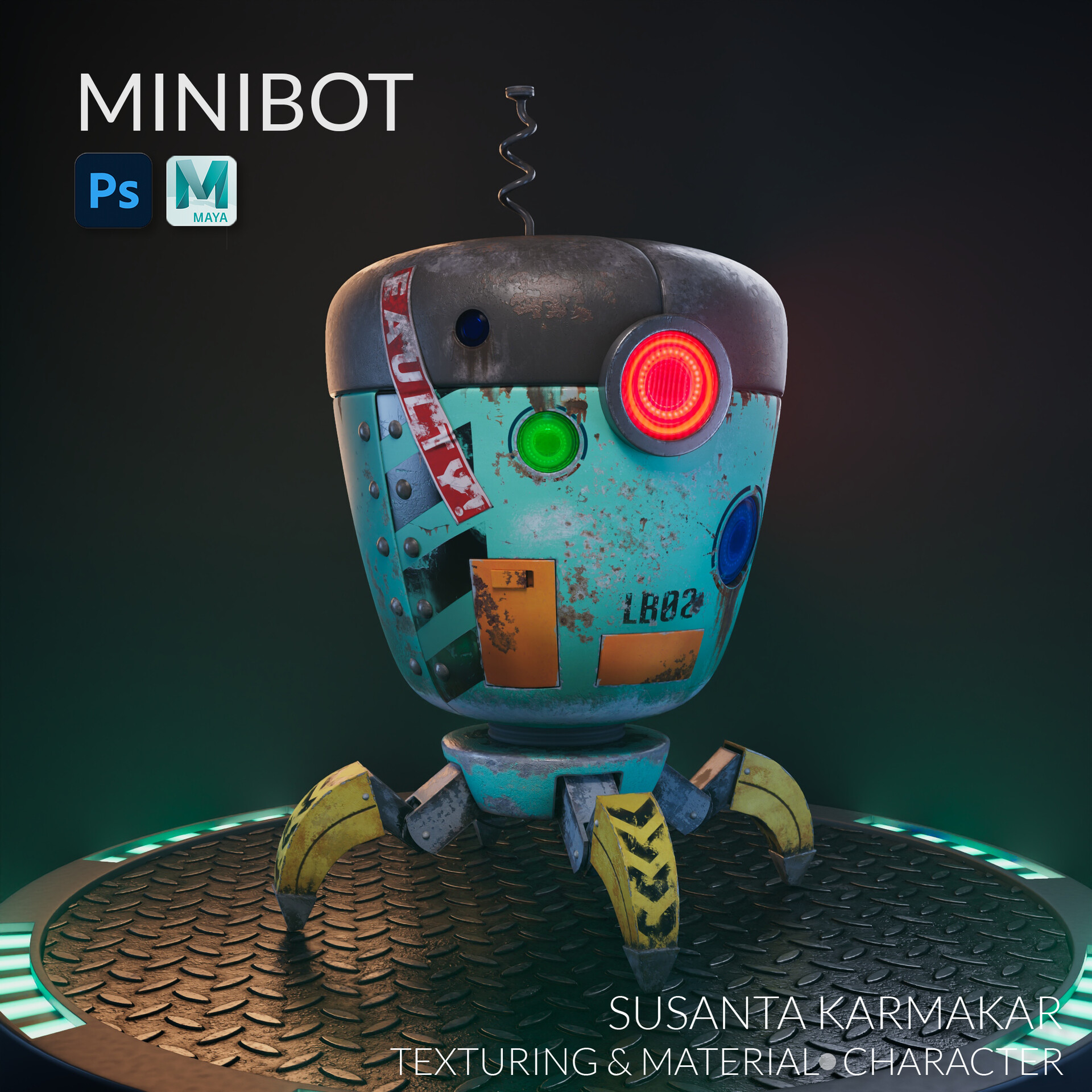 ArtStation - Mini Bot