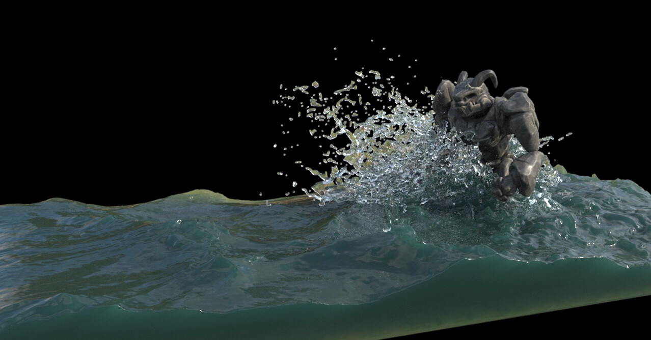 ArtStation - Water Wave Simulation