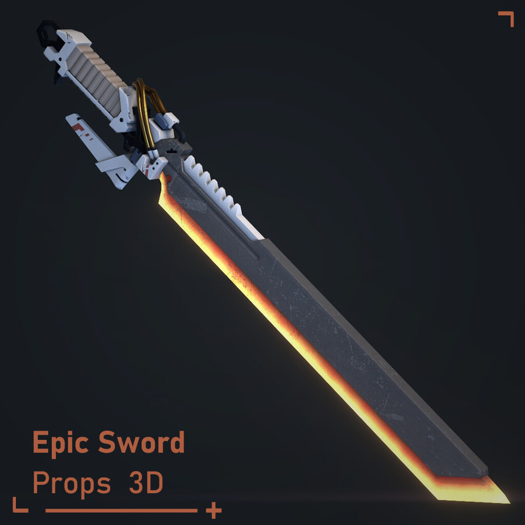 ArtStation - Sci-fi Epic Sword