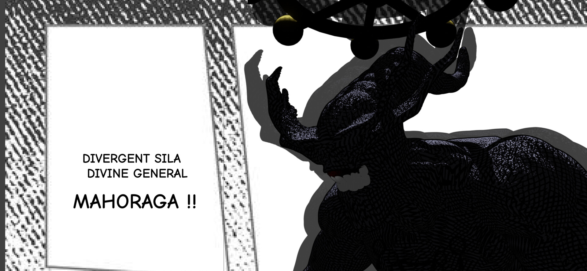 ArtStation - Ju-jutsu Kaisen MAHORAGA Sculpt.