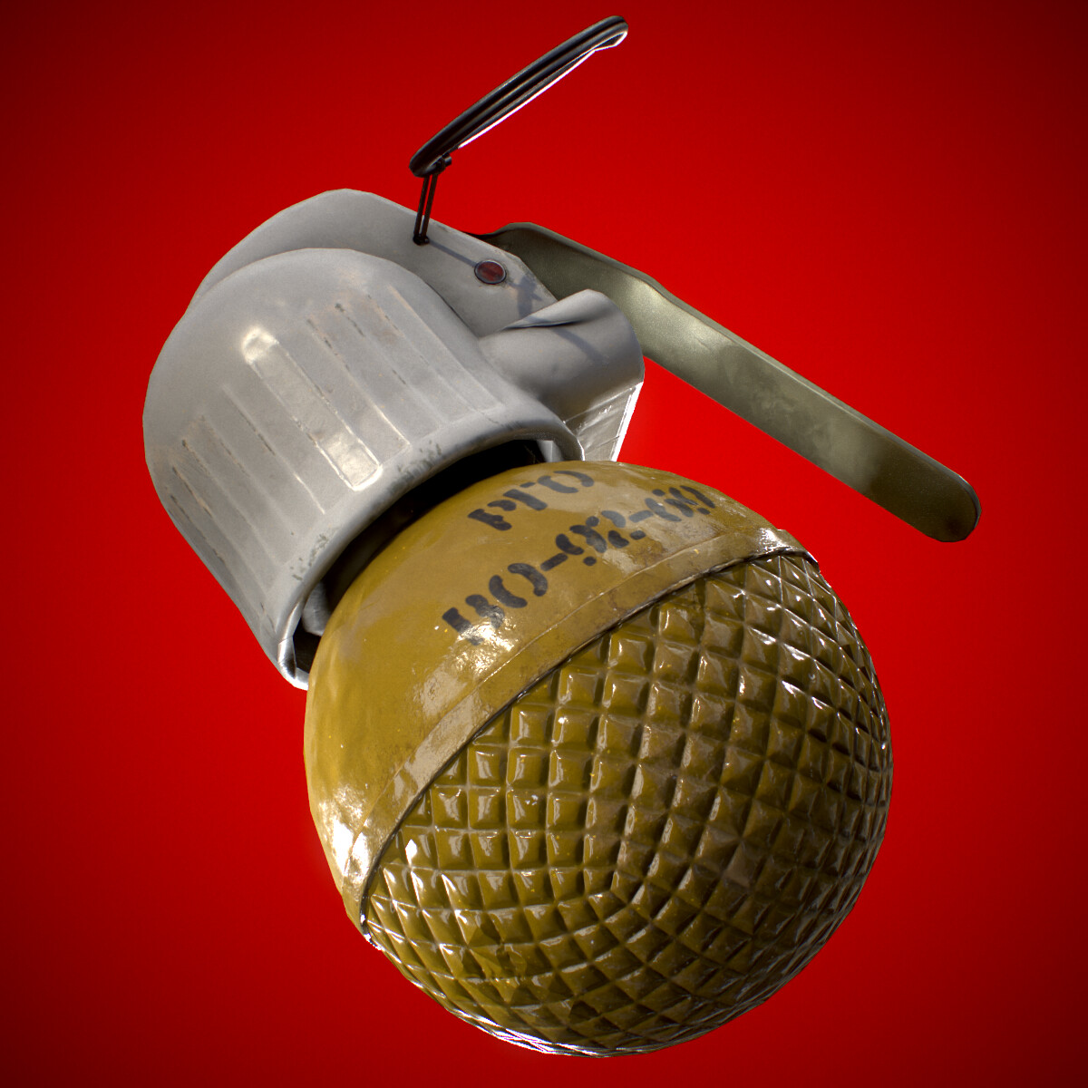 ArtStation - Soviet RGO-1 Grenade