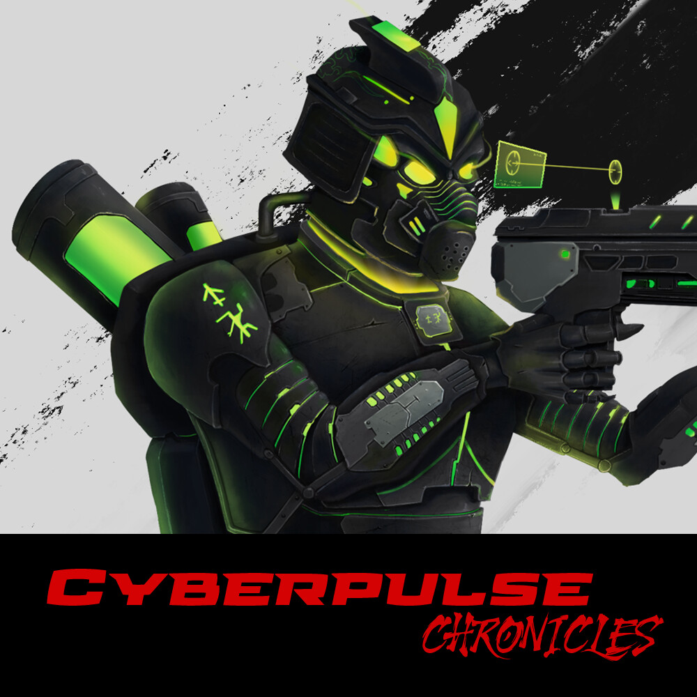 ArtStation - Cyberpulse: Chronicles's Soldier