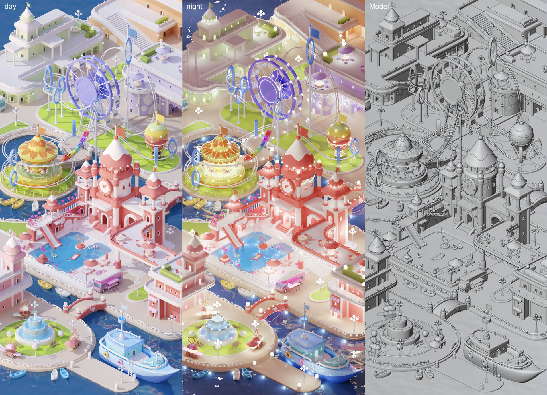 ArtStation - Amusement park