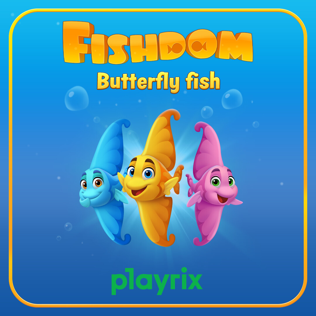 ArtStation - UI Event for Fishdom (Playrix)