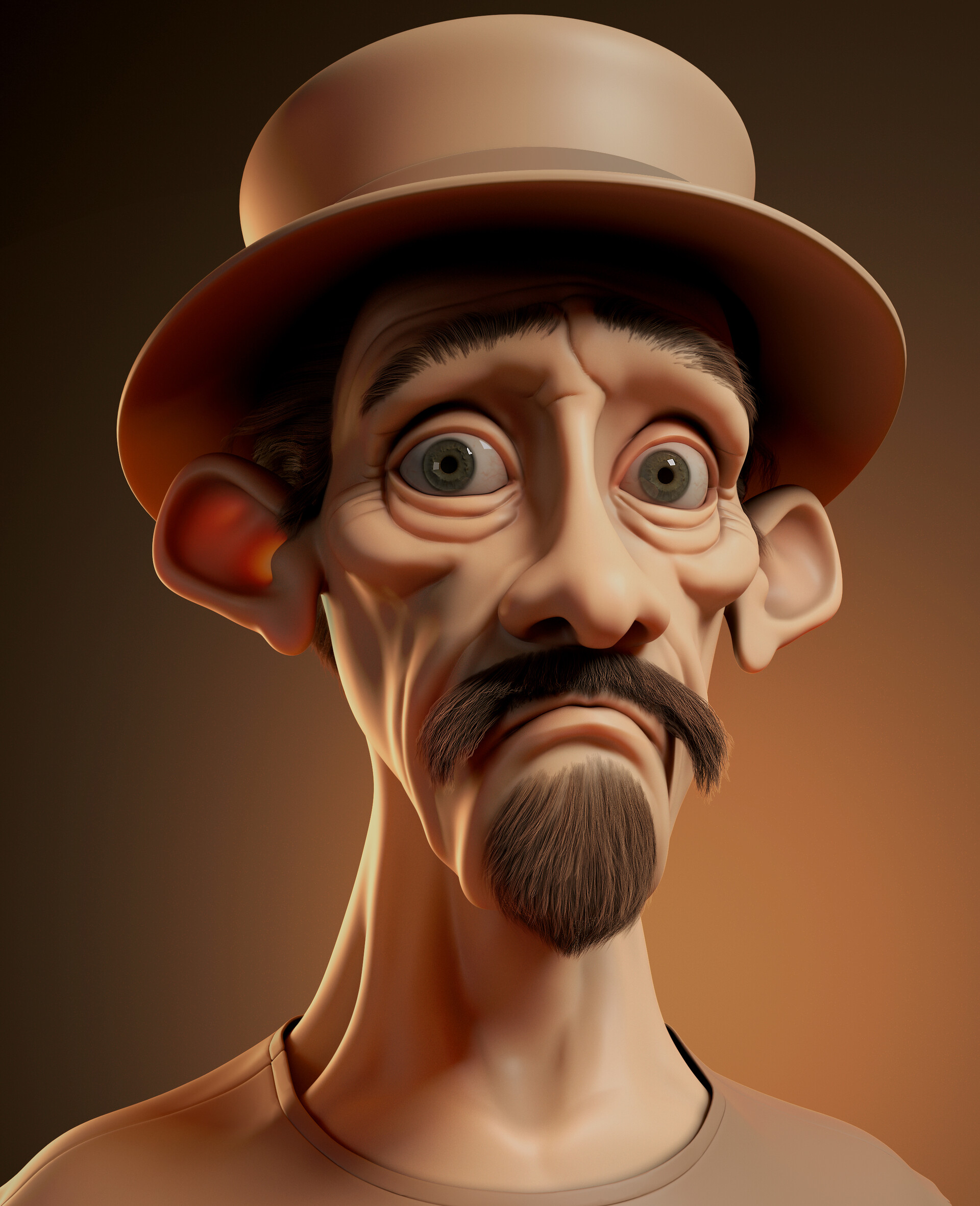ArtStation - old man speed sculpt