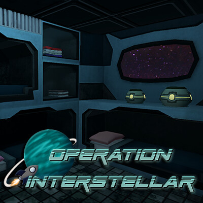 ArtStation - Operation Interstellar: Sleeping Quarters