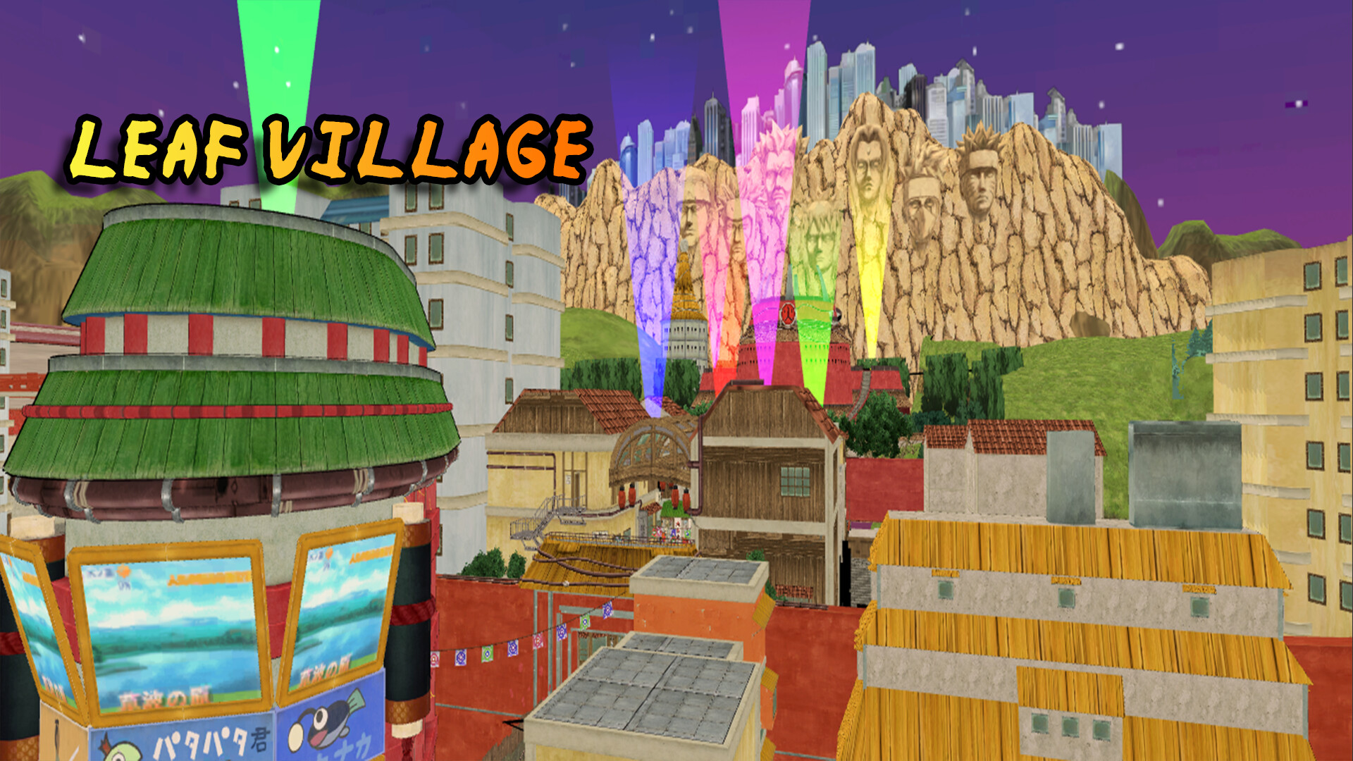 ArtStation - Vrchat - Naruto Boruto - The Leaf Village ...