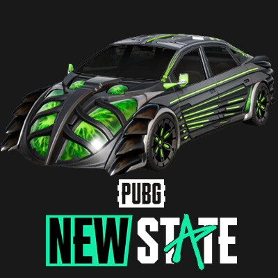 ArtStation - PUBG New State - Vehicles Kit 02