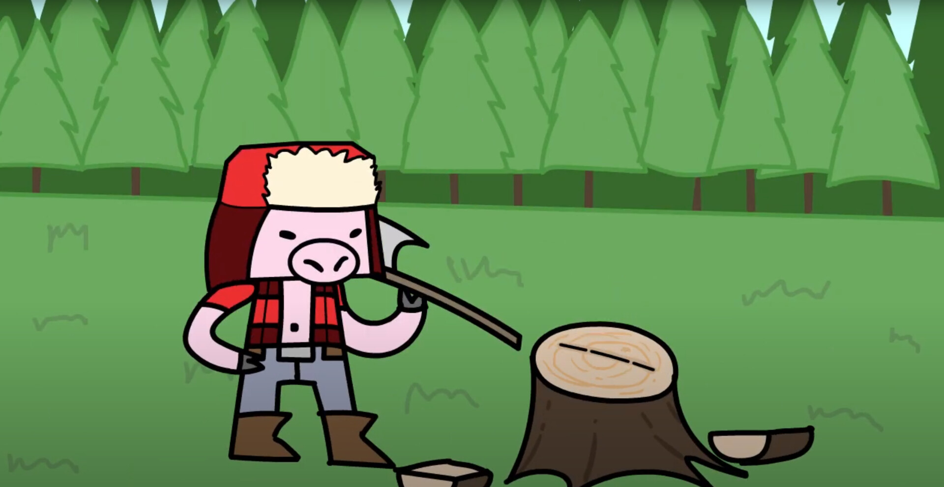 ArtStation - 4 Part Three Little Pigs Animation