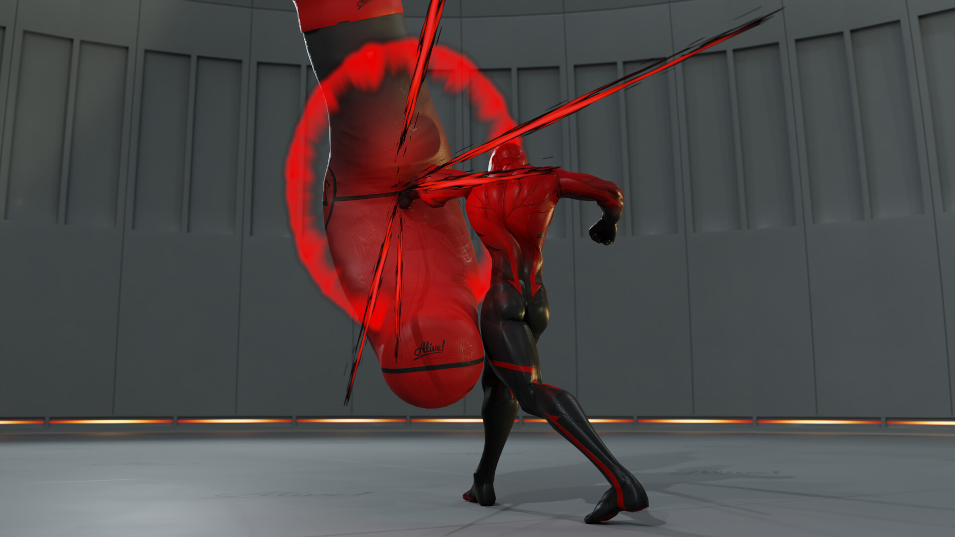 ArtStation - Trident Combo Animation