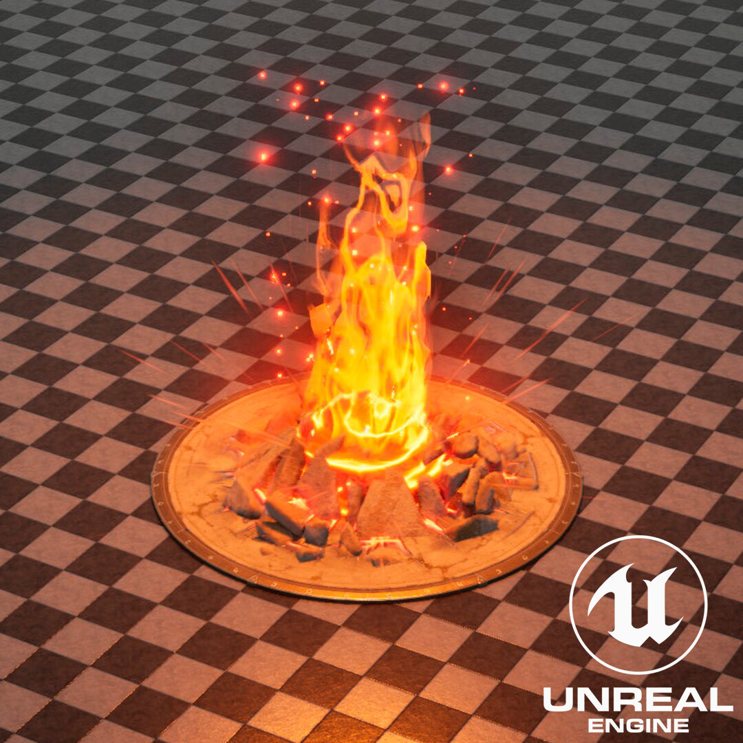 ArtStation - Eruption Spell VFX