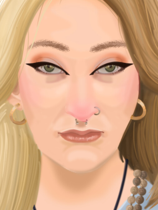 Jaimie Ammon - Digital Self Portrait