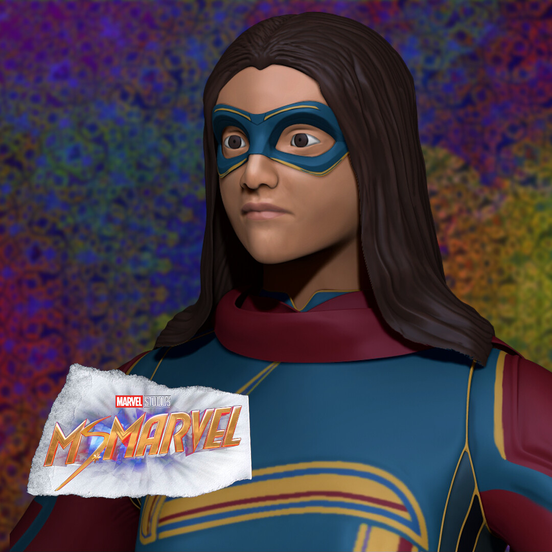 ArtStation - Kamala Khan - Ms.Marvel - Iman Vellani | High Poly