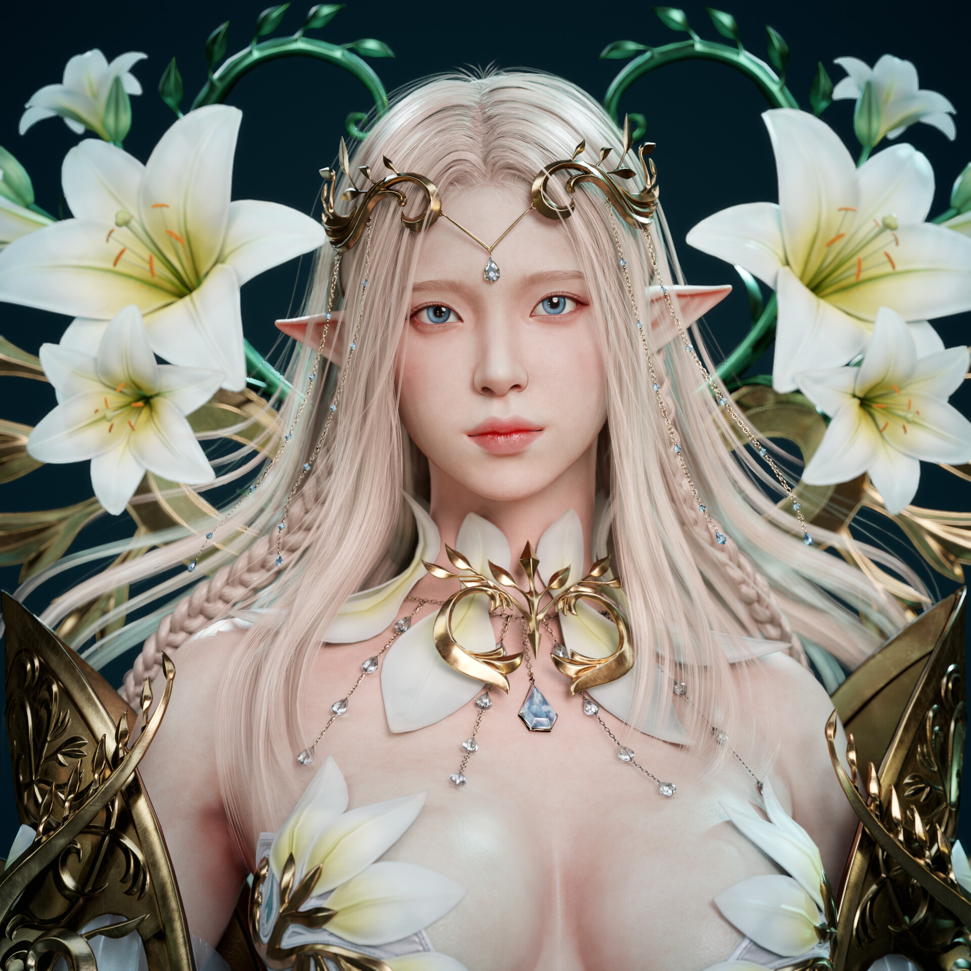 ArtStation - Lily magician