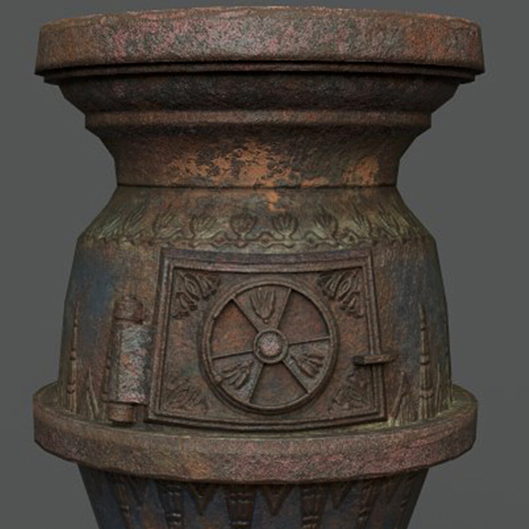 ArtStation - Rusty Stove