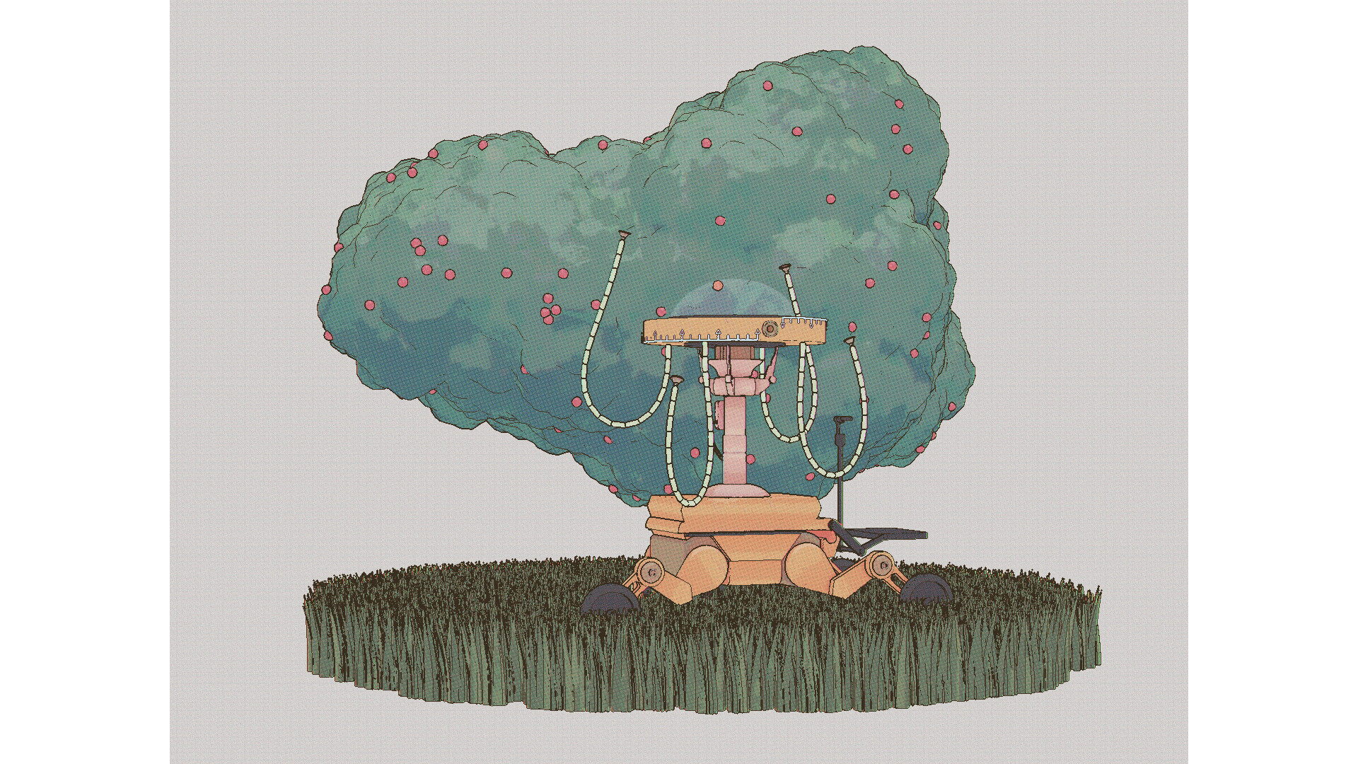 ArtStation - Peach Harvesting Robot