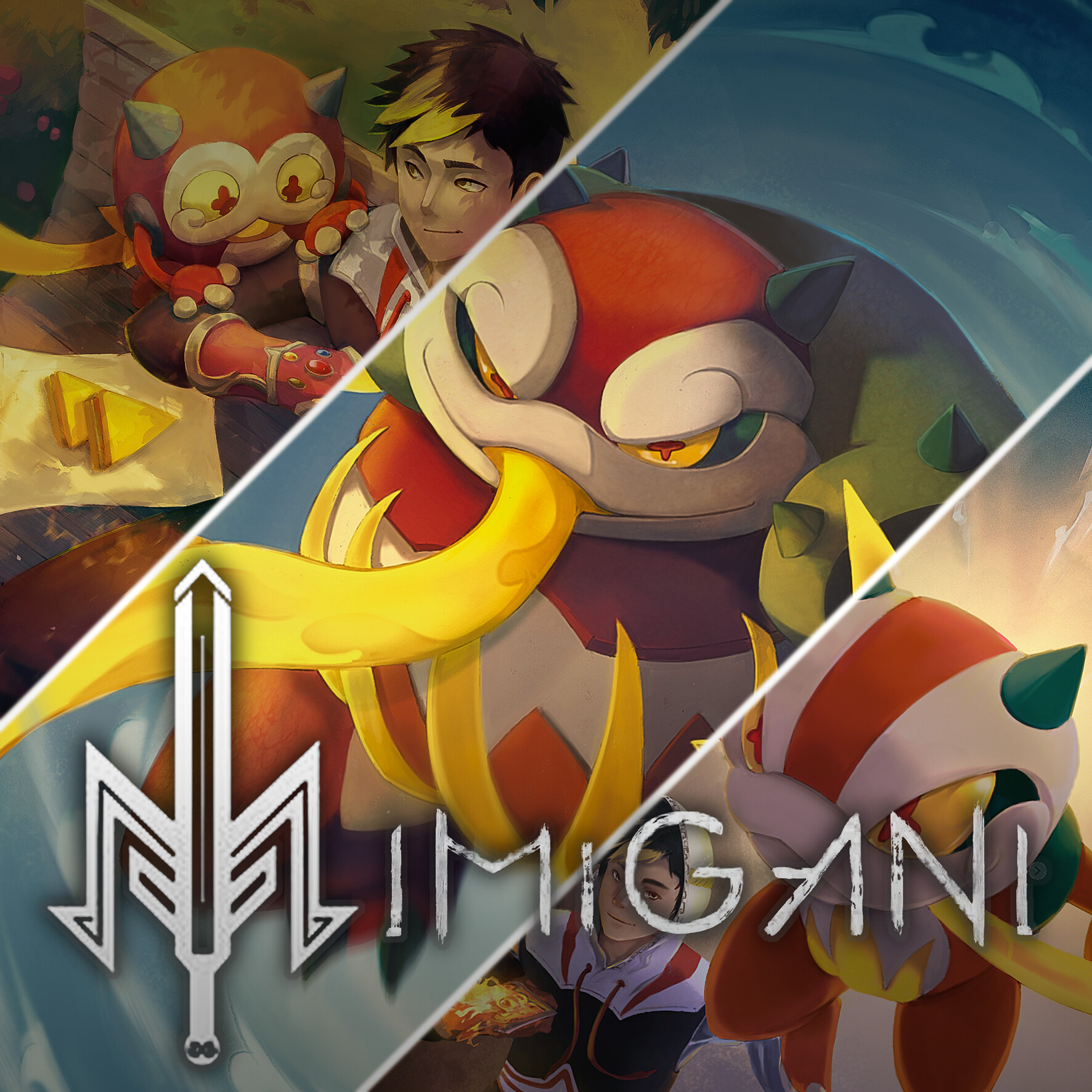 ArtStation - Imigani - TCG Card Illustration