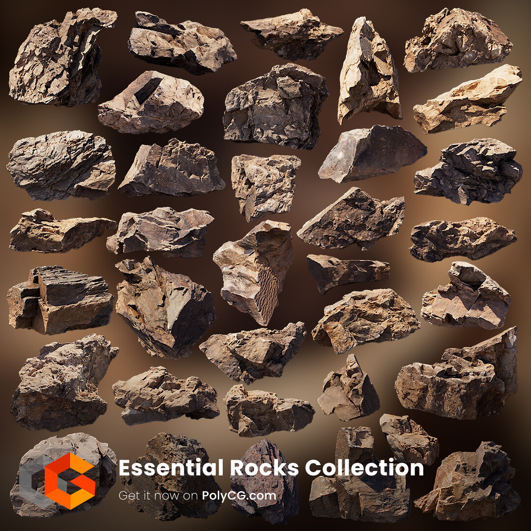 ArtStation - Essential Rocks Collection