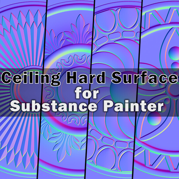 ArtStation - Ceiling Hard Surface for Substance Painter