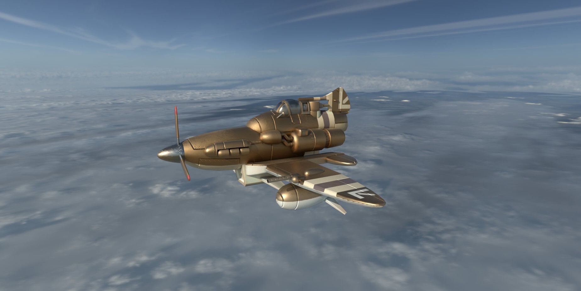 ArtStation - Spitfire Fighter