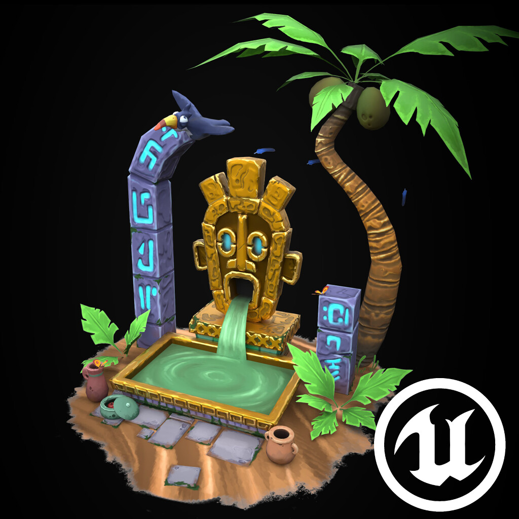 ArtStation - Aztec Scene