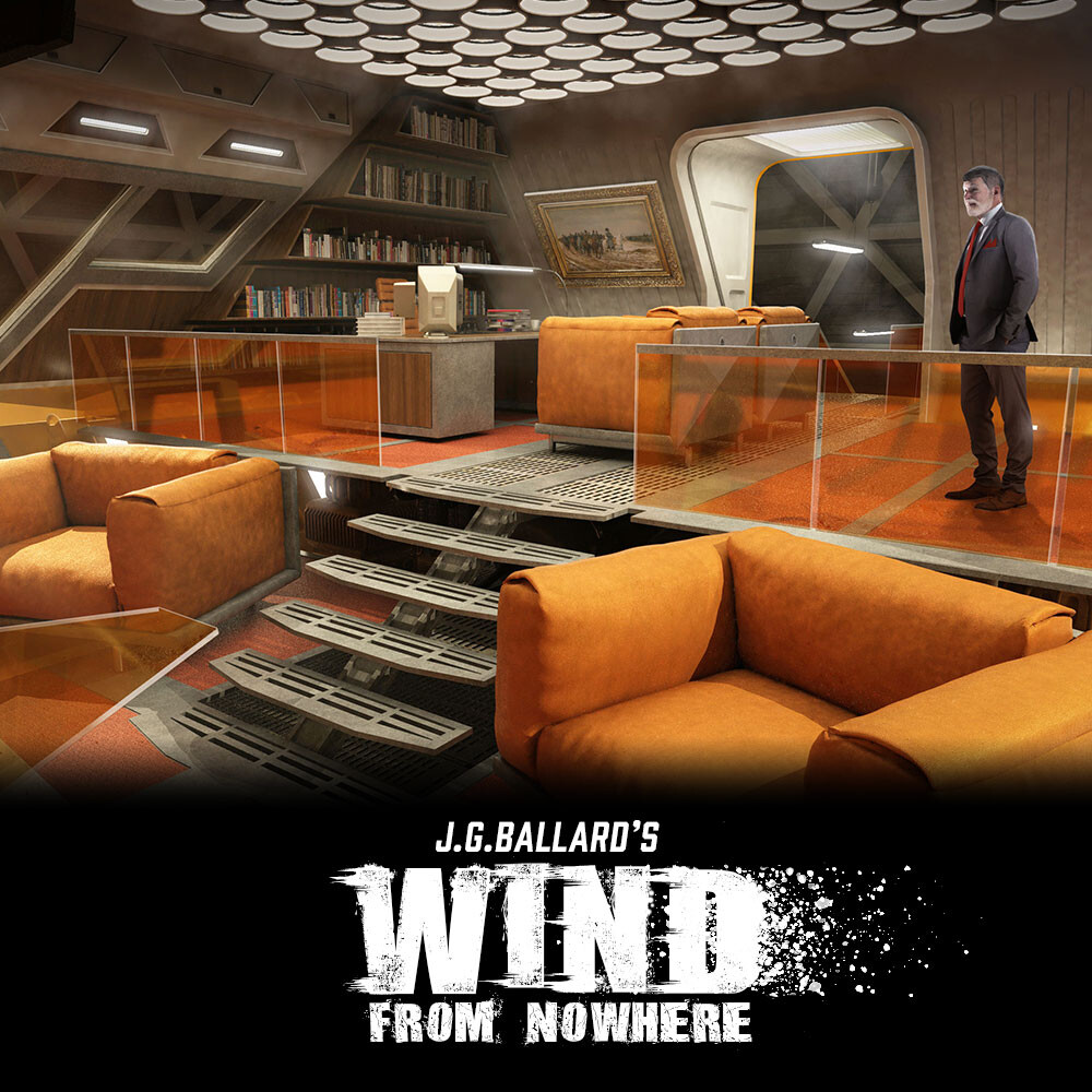 ArtStation - THE WIND FROM NOWHERE: Pyramid Office