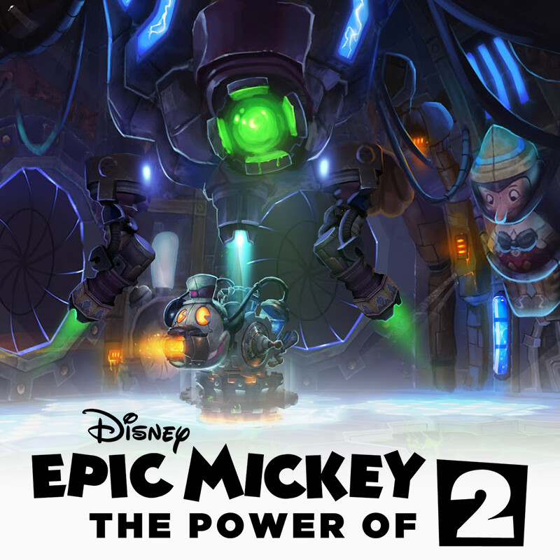 ArtStation - Boss Fight - Disney Epic Mickey 2