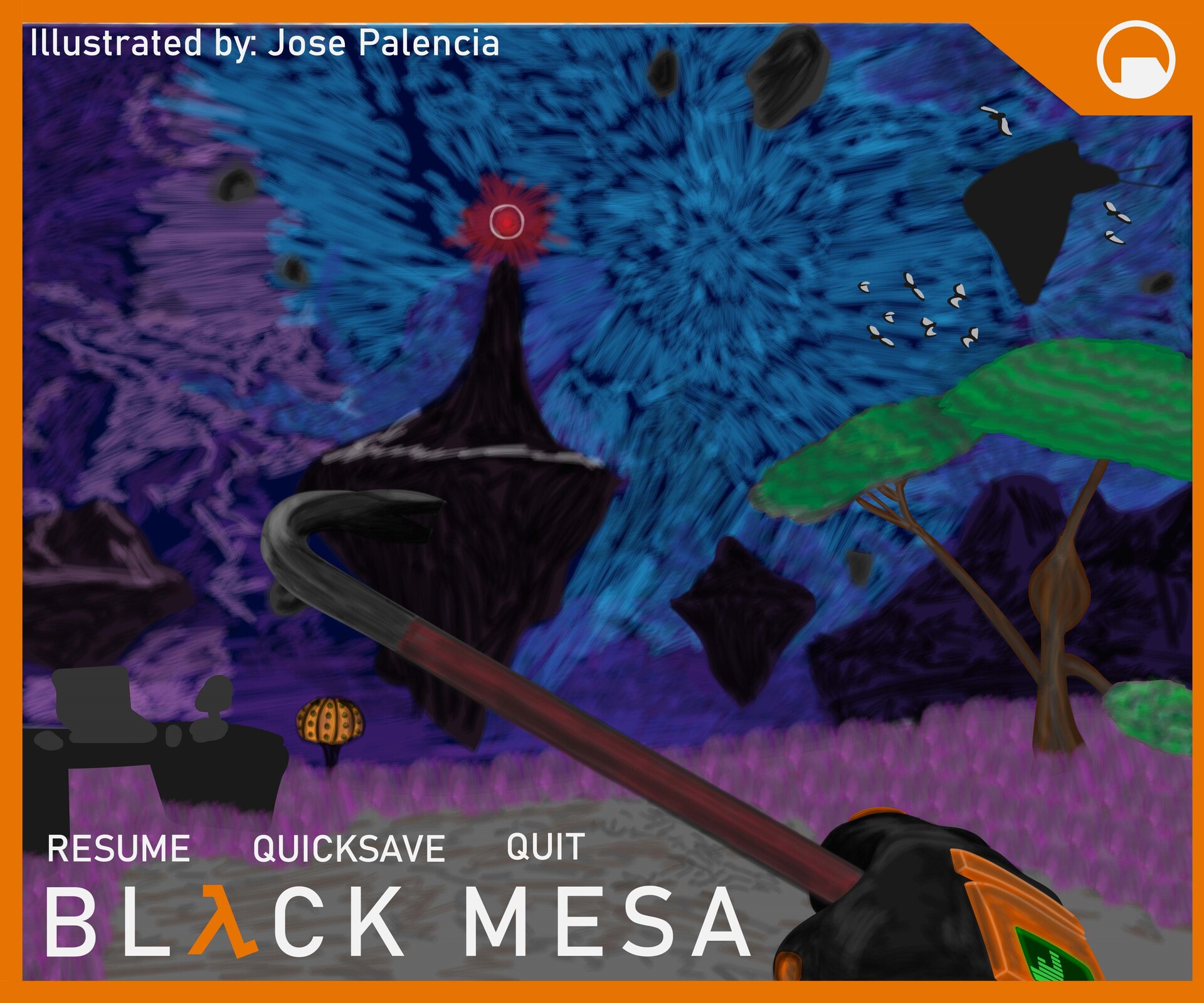 ArtStation - Xen - Black Mesa / Half-Life Remastered Concept Art