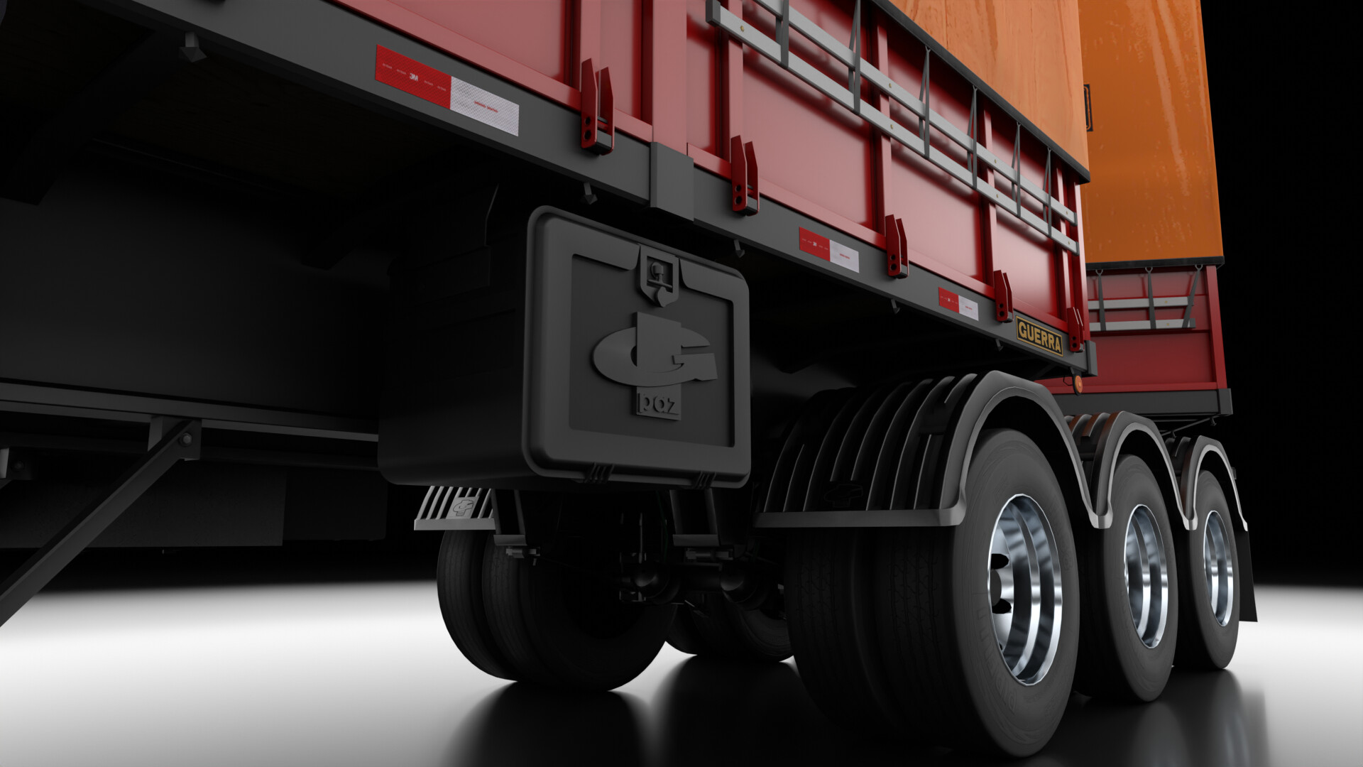 ArtStation - 2010 Guerra B-Double Trailer