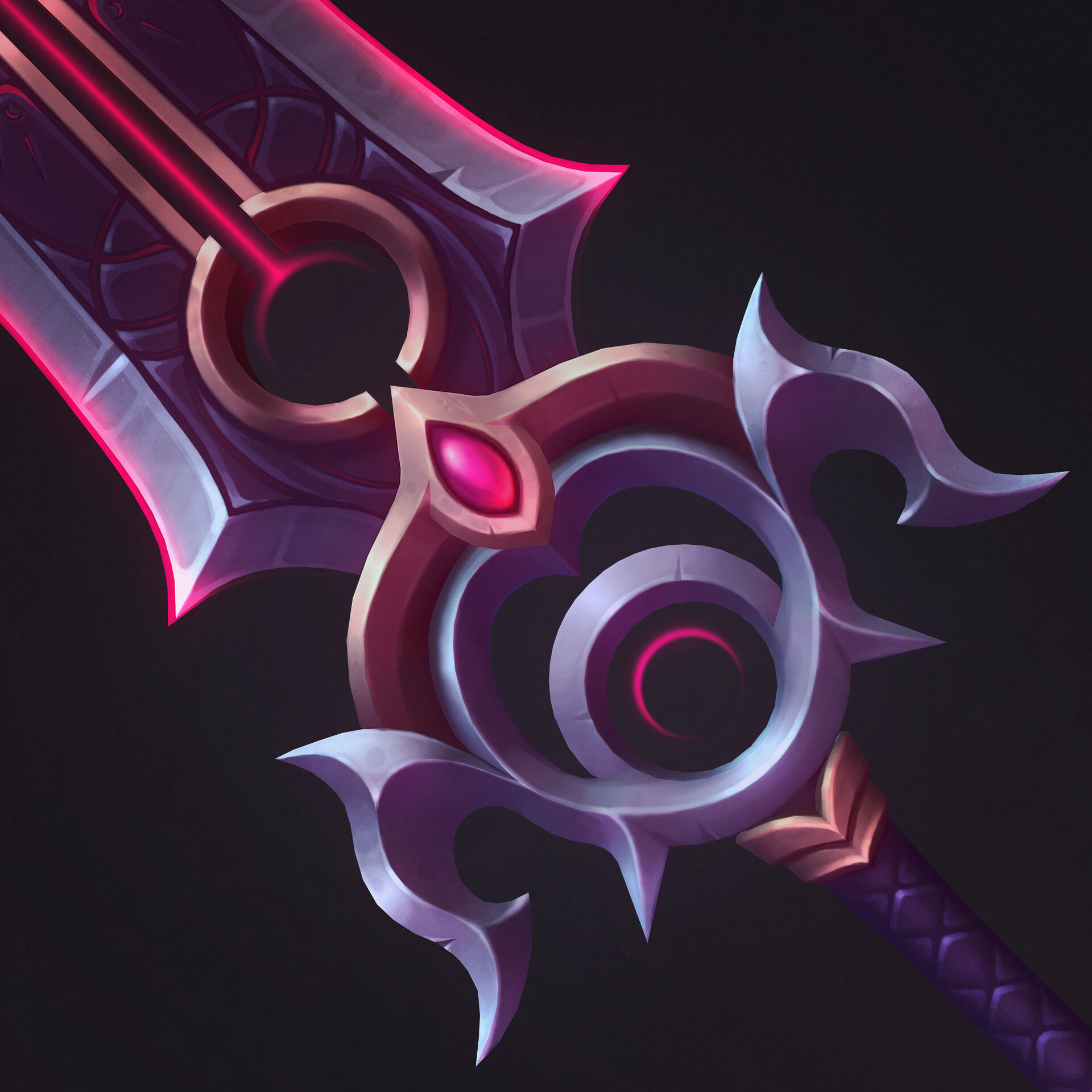 ArtStation - Corrupted Eclipse Sword