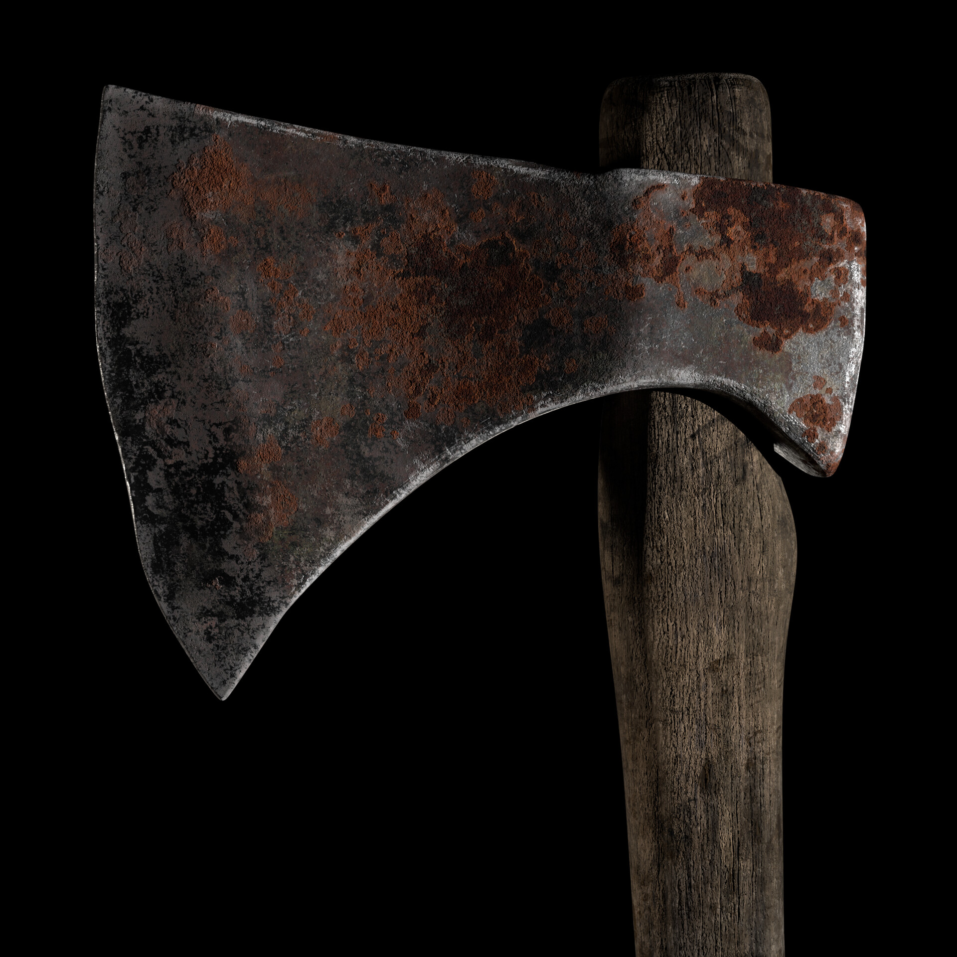 ArtStation - Rusty Axe.