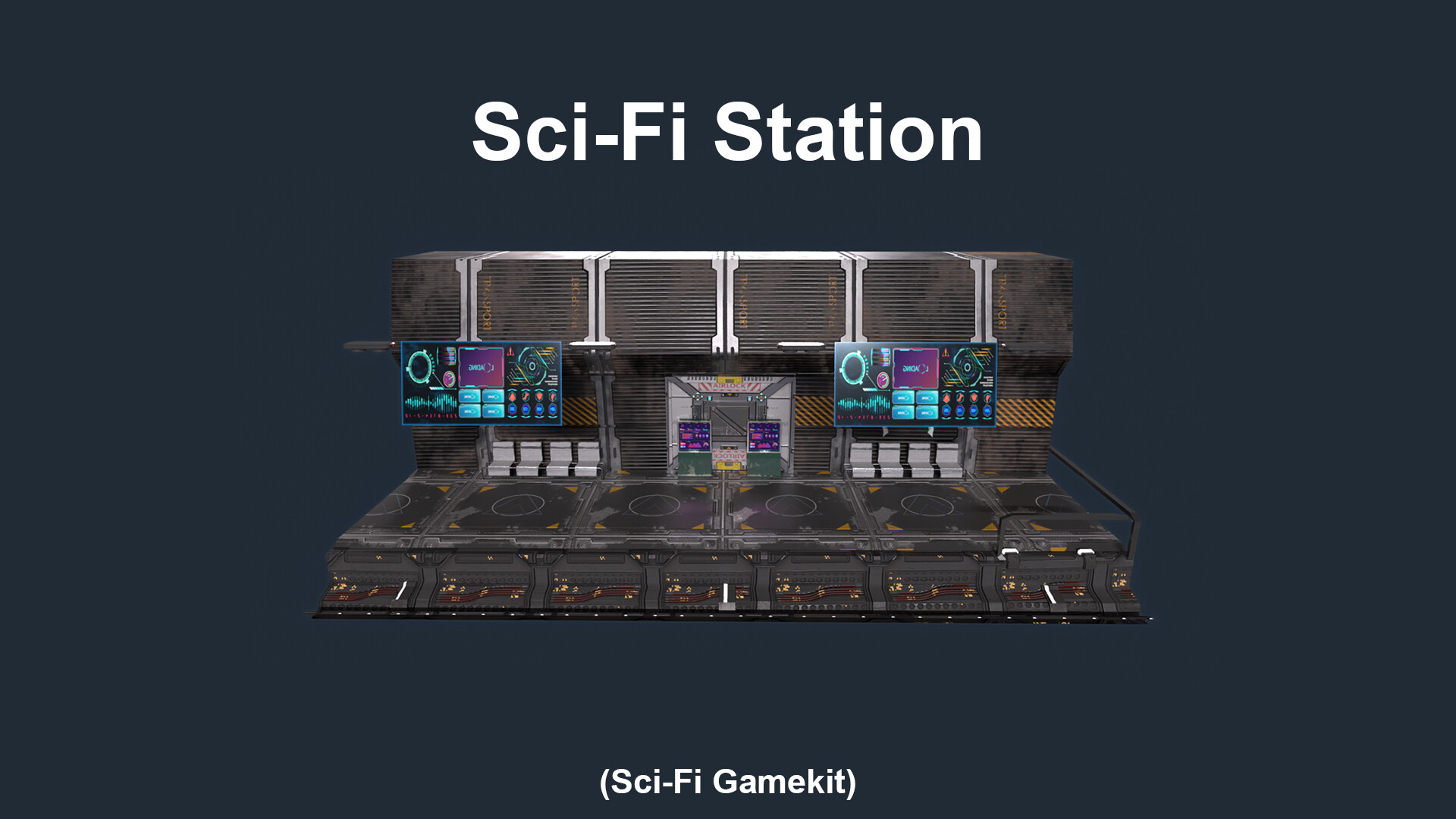 ArtStation - Sci-Fi Station (Sci-Fi Gamekit)