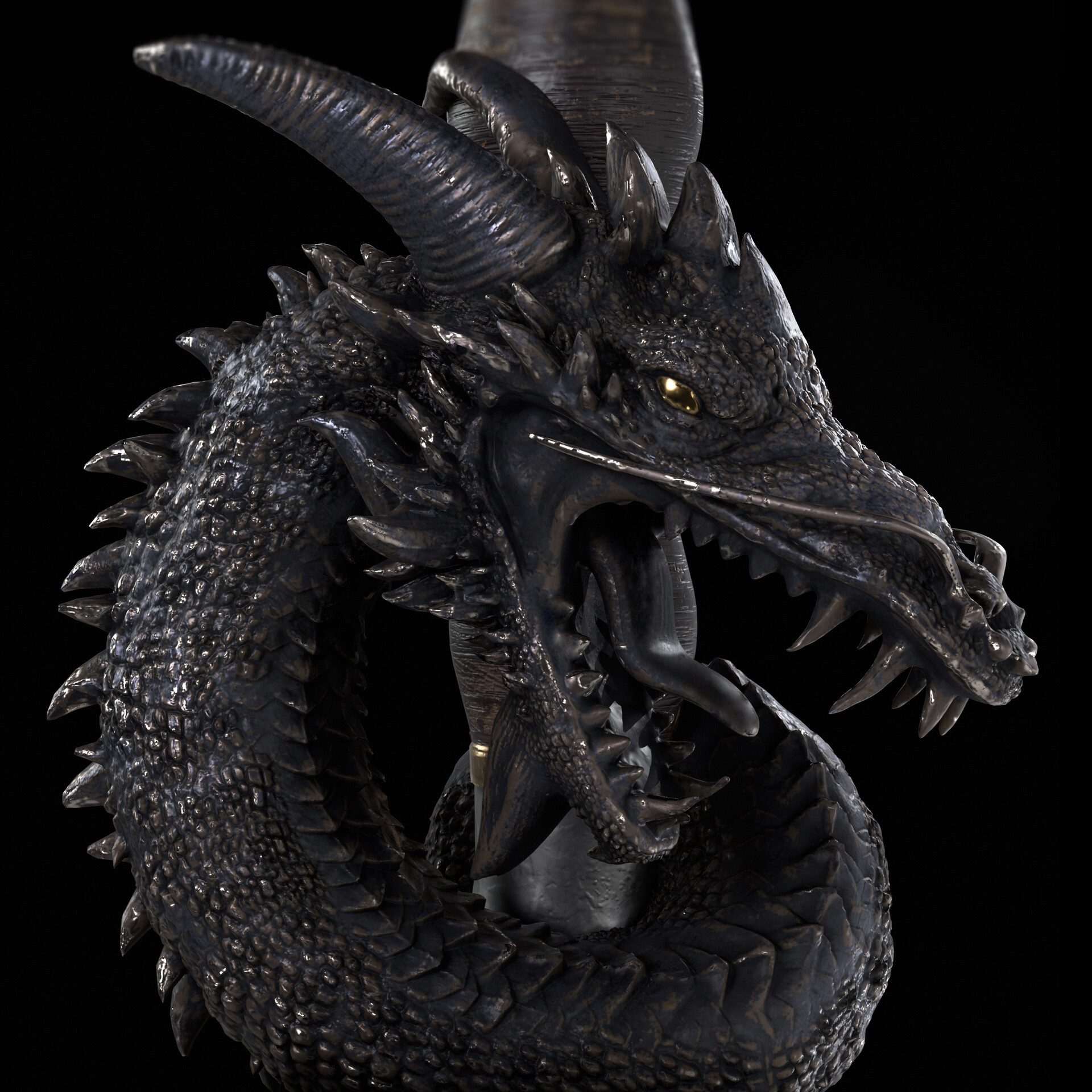 ArtStation - Dragon Dagger