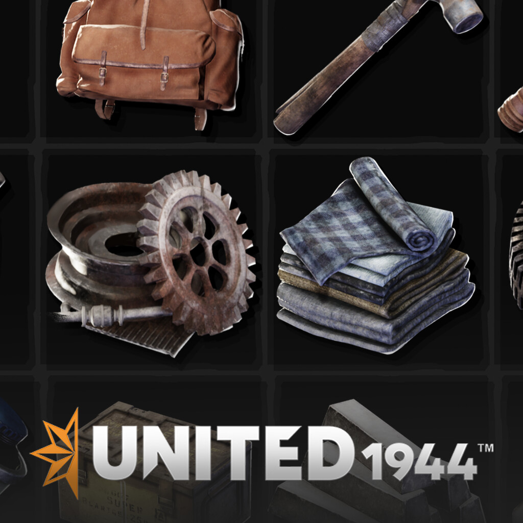 ArtStation - United 1944 - Icons