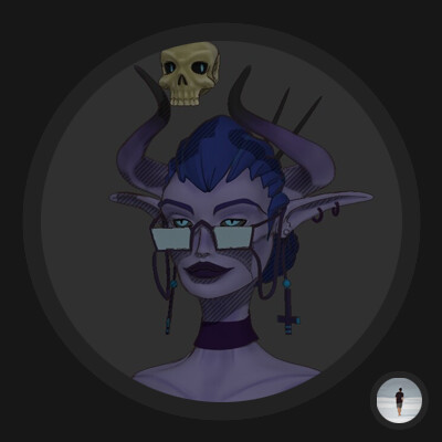 ArtStation - Demon librarian