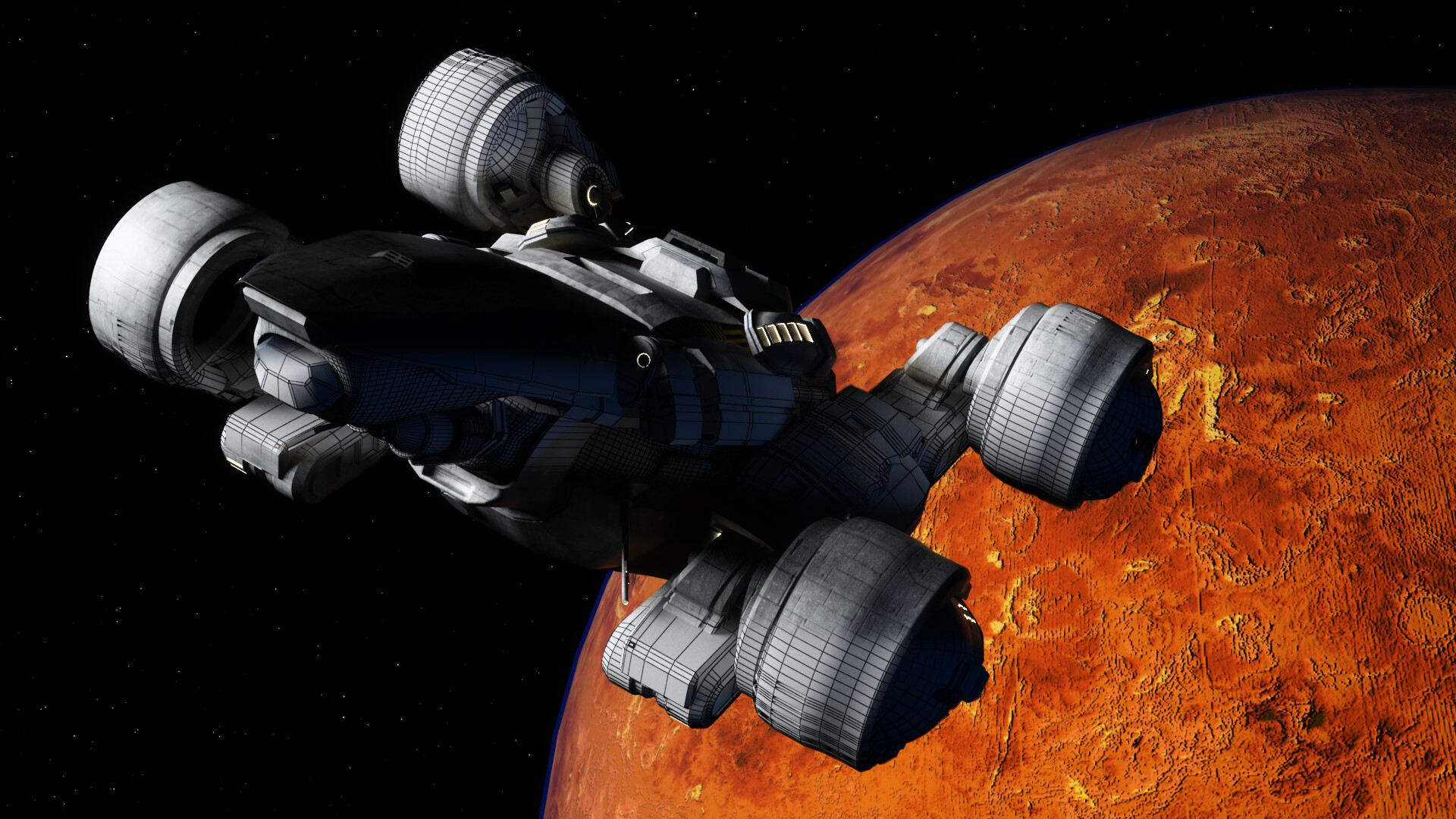 ArtStation - [2016] USCSS Prometheus : River view (Forest environment)