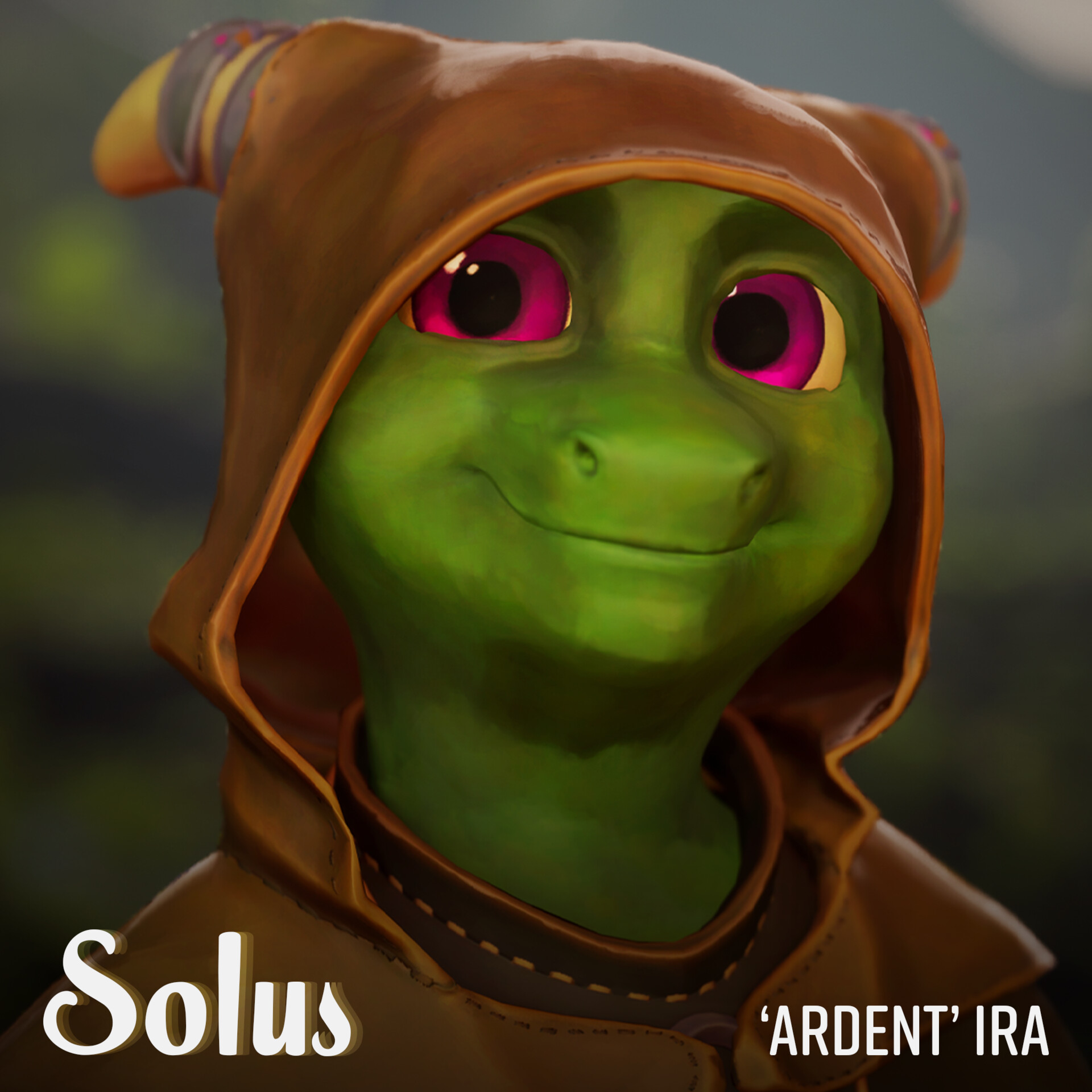 ArtStation - Ardent Ira Character - The Solus Project