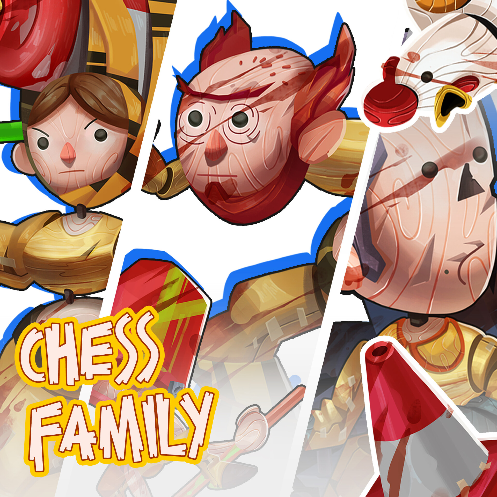 ArtStation - Chess Family