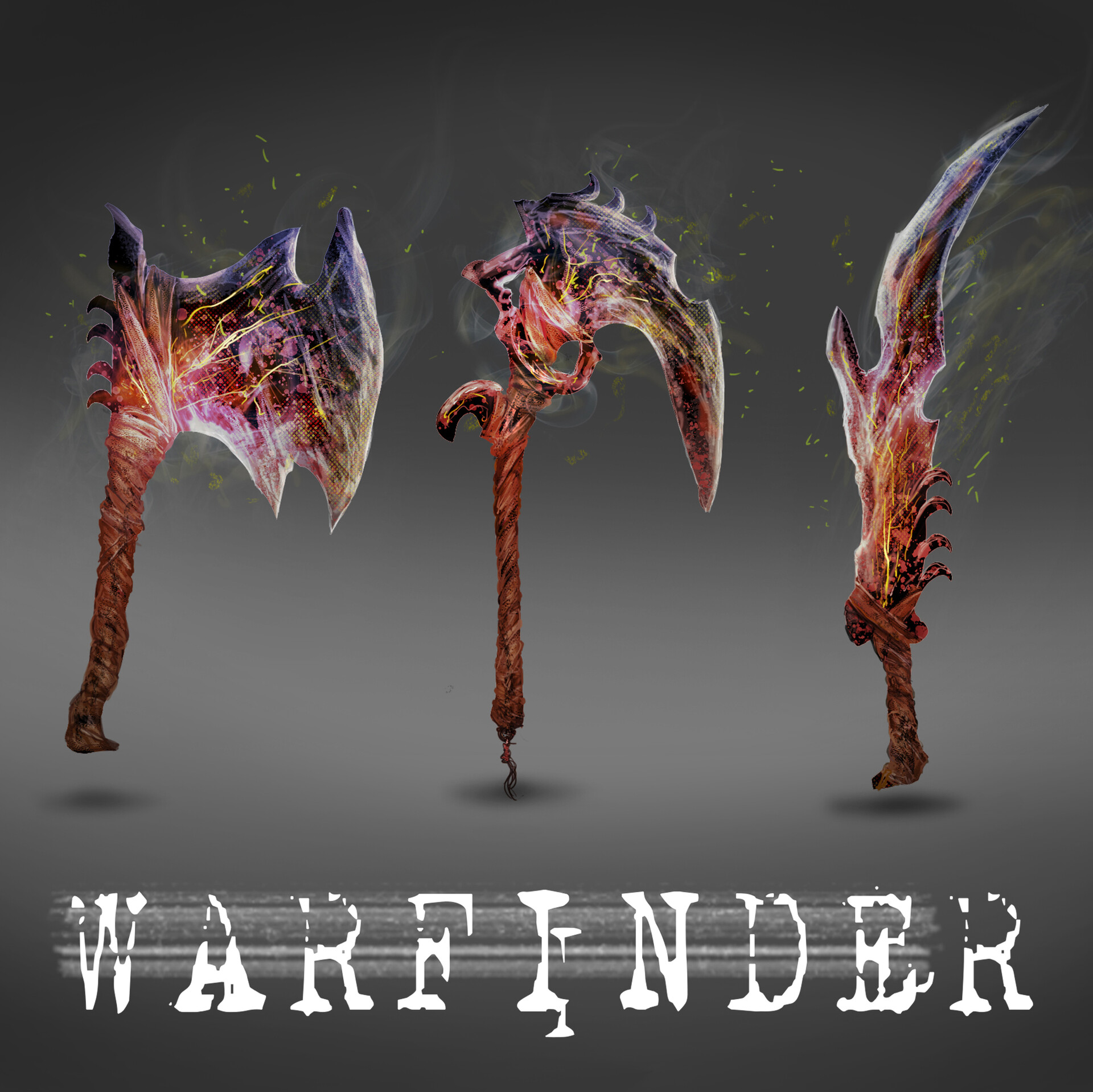 ArtStation - WARFIDER weapons concepts