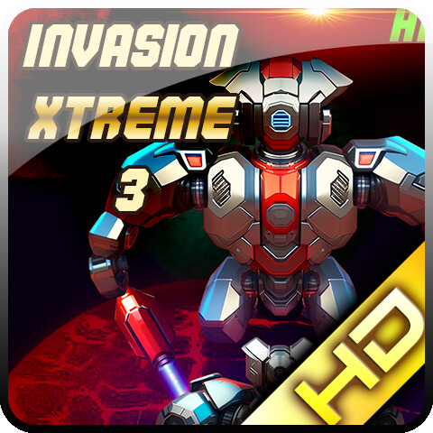 ArtStation - Space Shooter Assets - Space Invasion XTreme 003