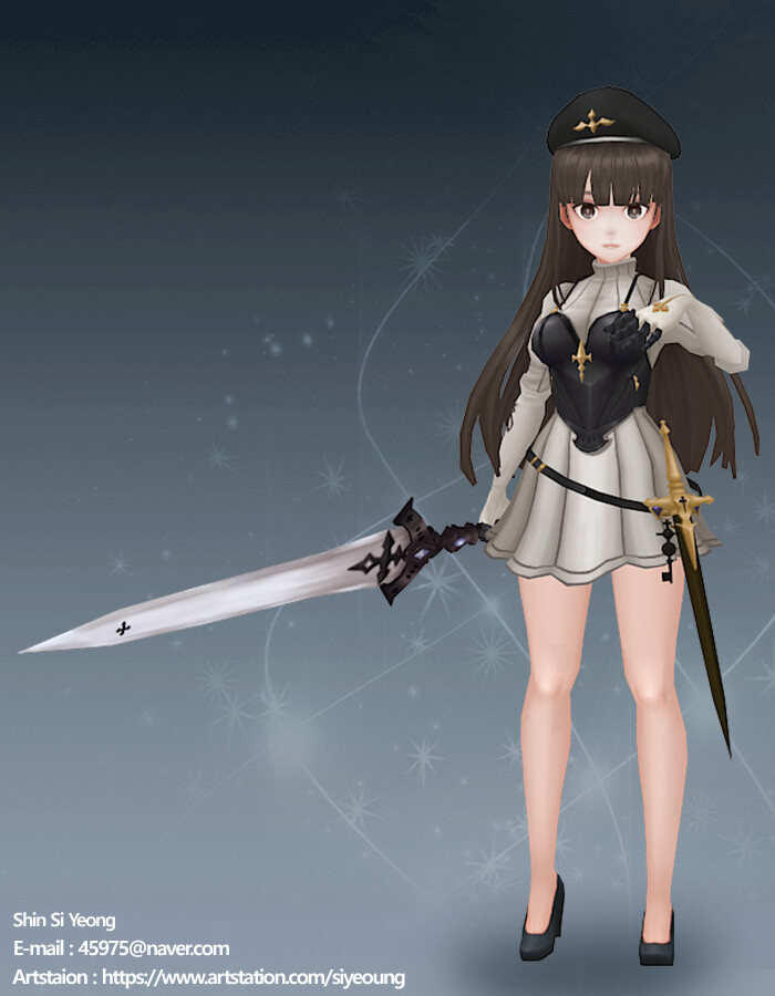 ArtStation - Elysia[Seven Knights]