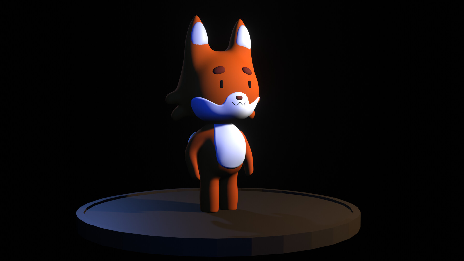 ArtStation - Fox Cartoon Model