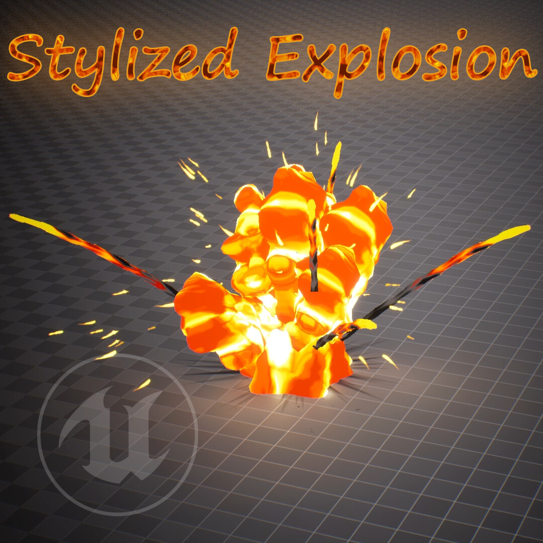 ArtStation - Stylized Explosion VFX