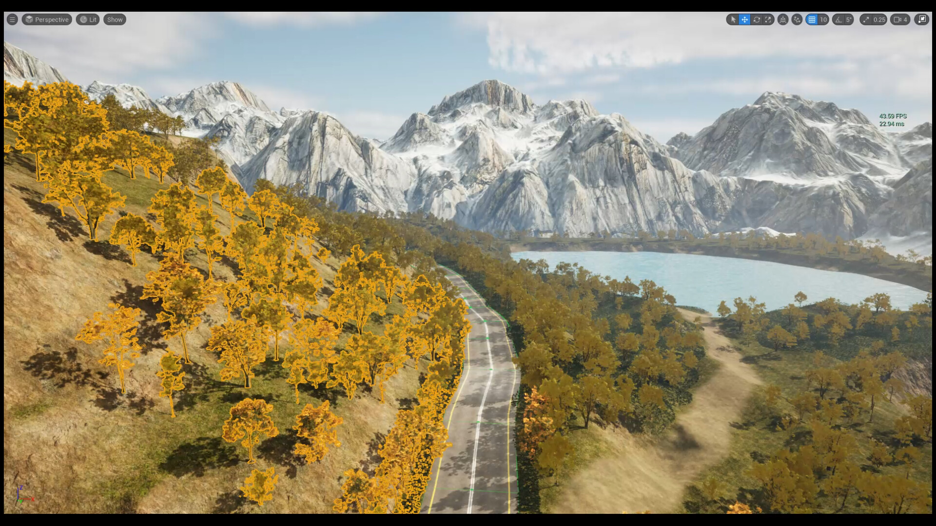 ArtStation - Country Roadway