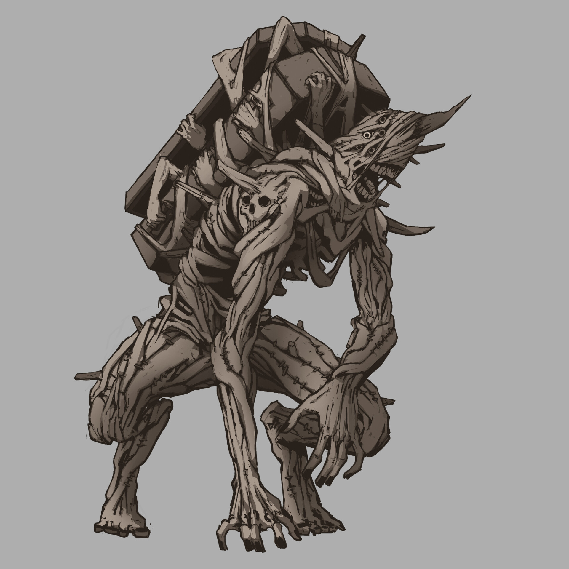 ArtStation - MONOLITH Creature Designs 2
