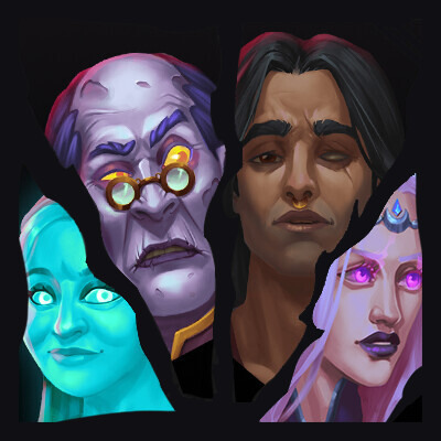 ArtStation - Heads practice v2