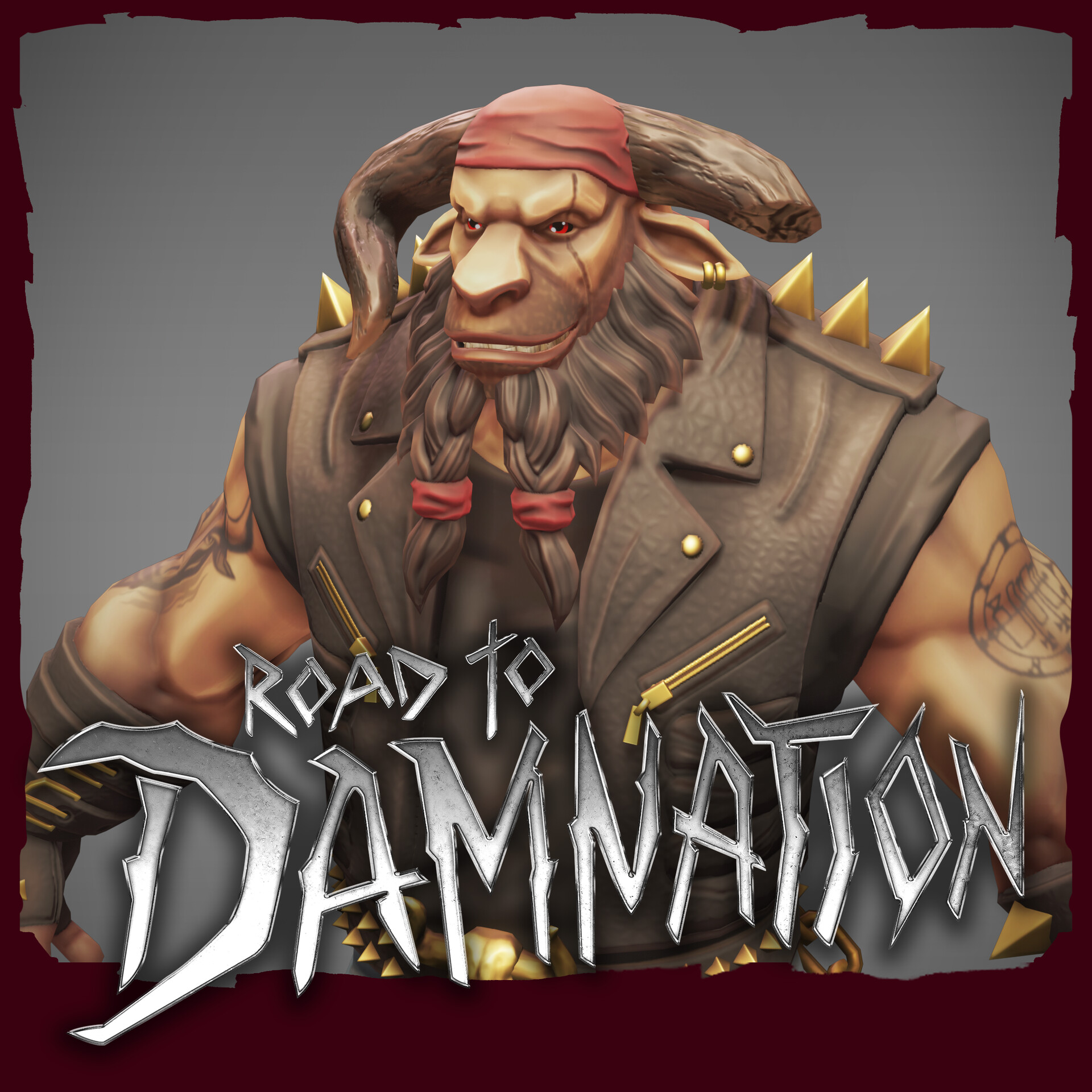 ArtStation - Biker Demon Haagenti