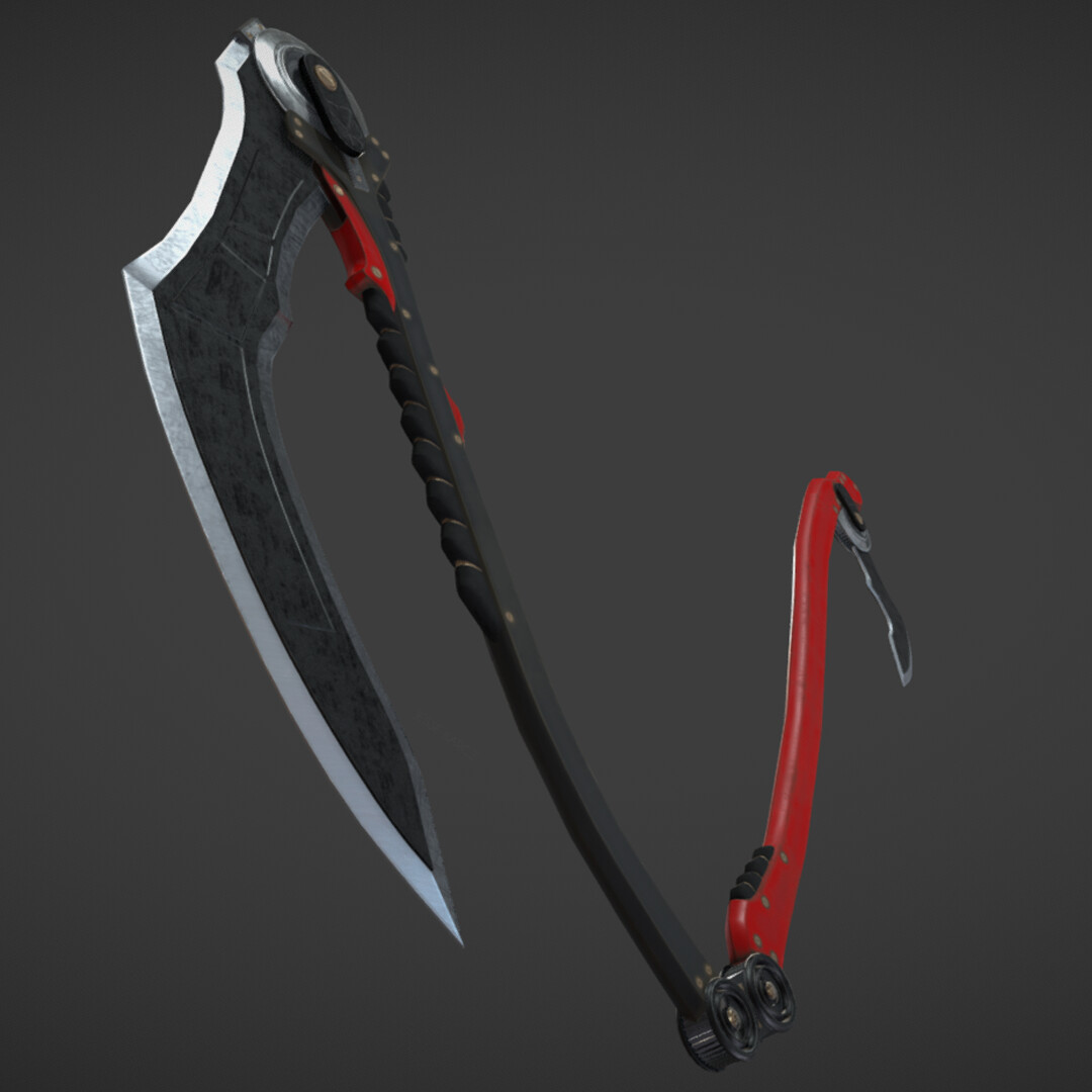 ArtStation - Futuristic Scythe CLP-2
